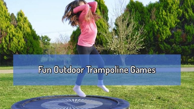 Top 4 Outdoor Trampoline Games Not Just For Kids